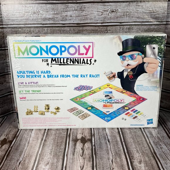 Hasbro | Games | Monopoly For Millennials Board Game Hasbro New | Poshmark